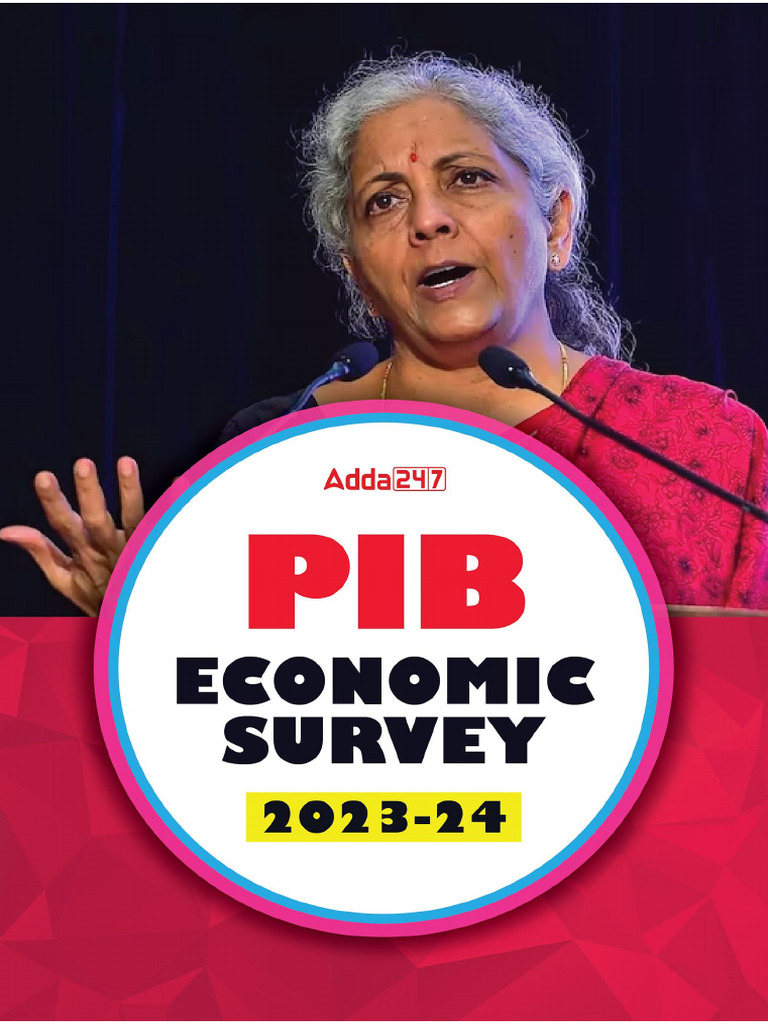 PIB Economic Survey 2024 | PDF