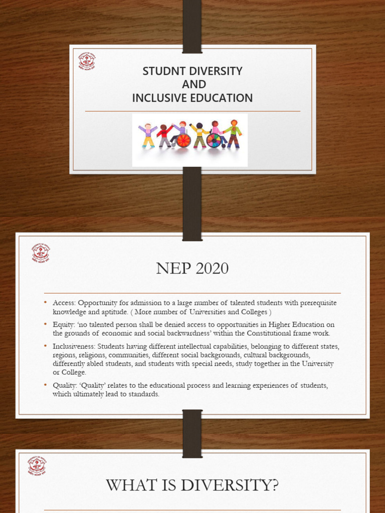 Student Diversity and Inclusive Education | PDF