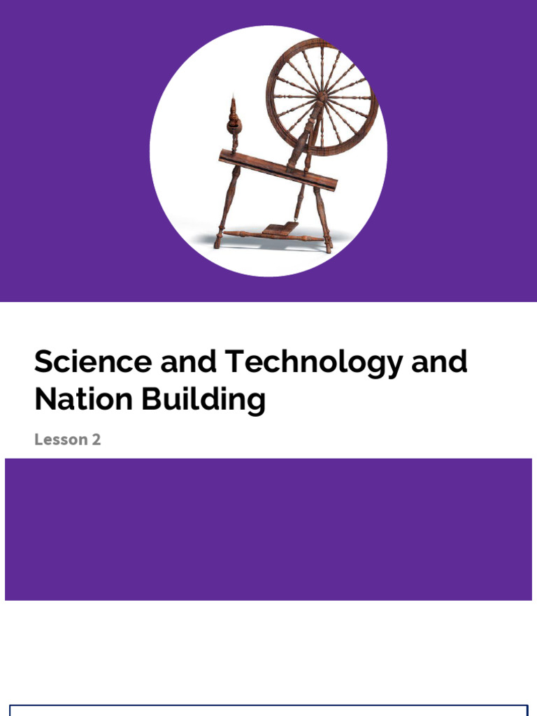 Science and Technology in Nation Building | PDF | Science | Science ...