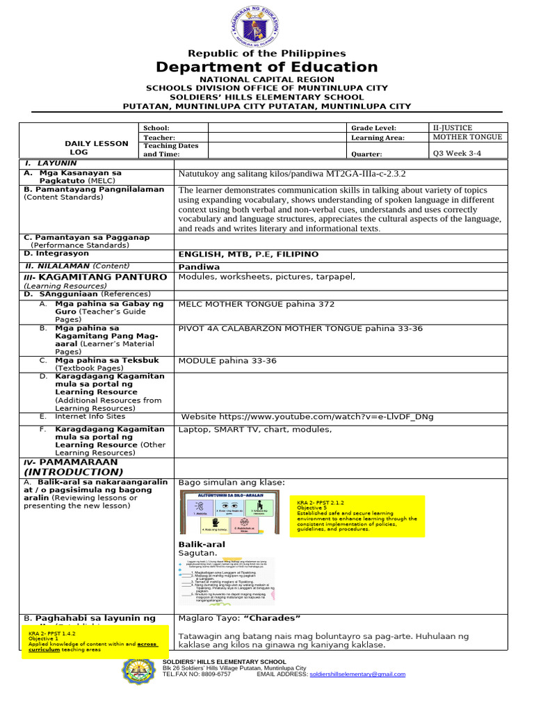 Q3 W8 DLL MTB - Original With Captions | PDF