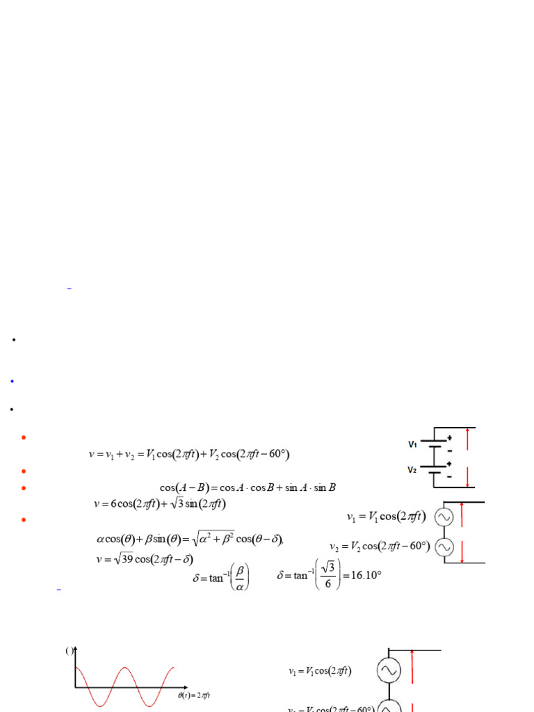 Lecture4 2MM3 | PDF | Electrical Circuits | Oscillation