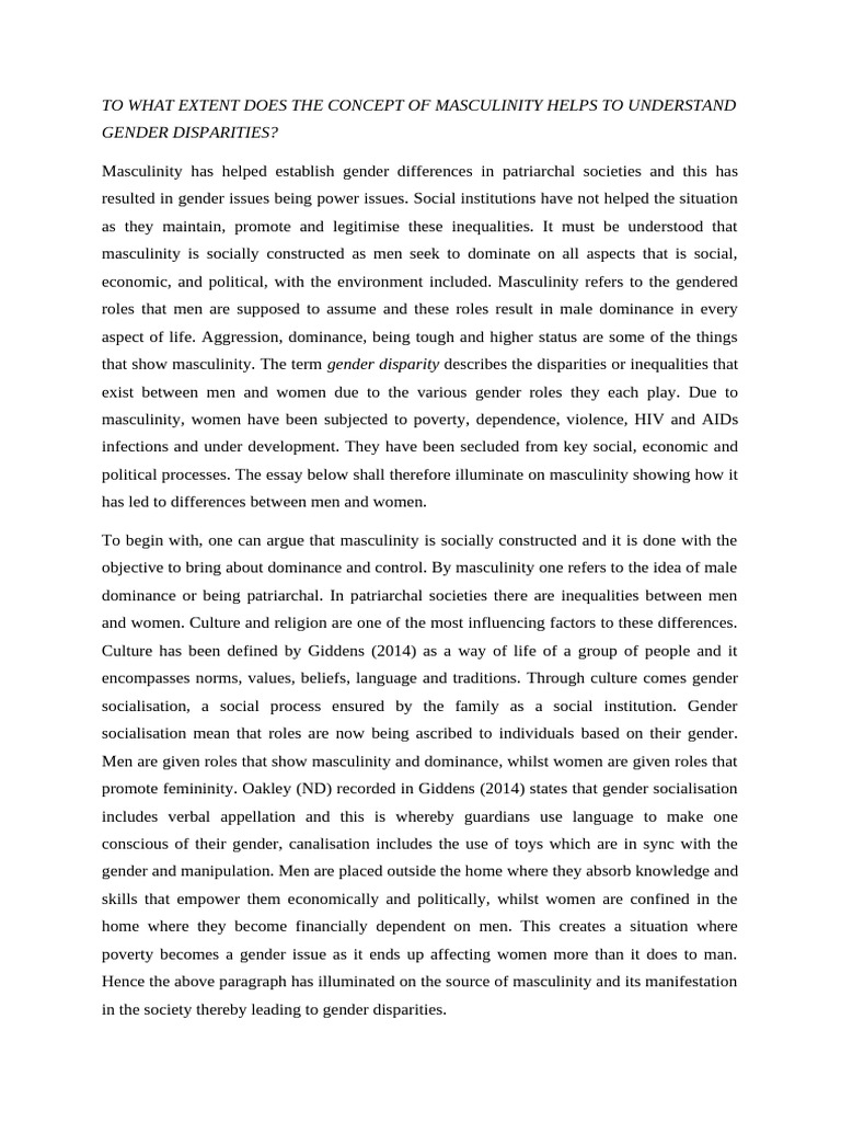 Gender Assignment | PDF