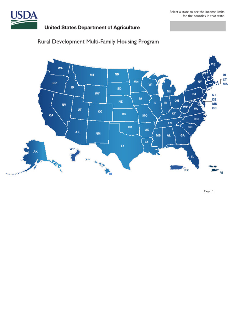Rural Development Multi-Family Housing Program | PDF