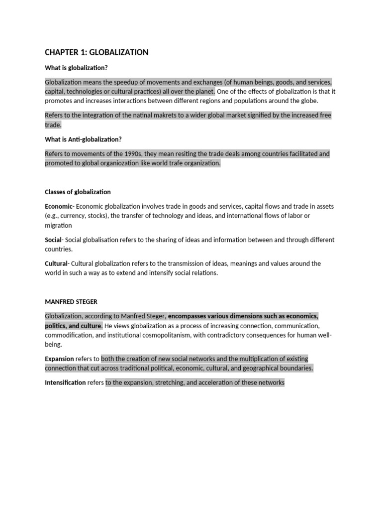 Contemp Reviewer | PDF