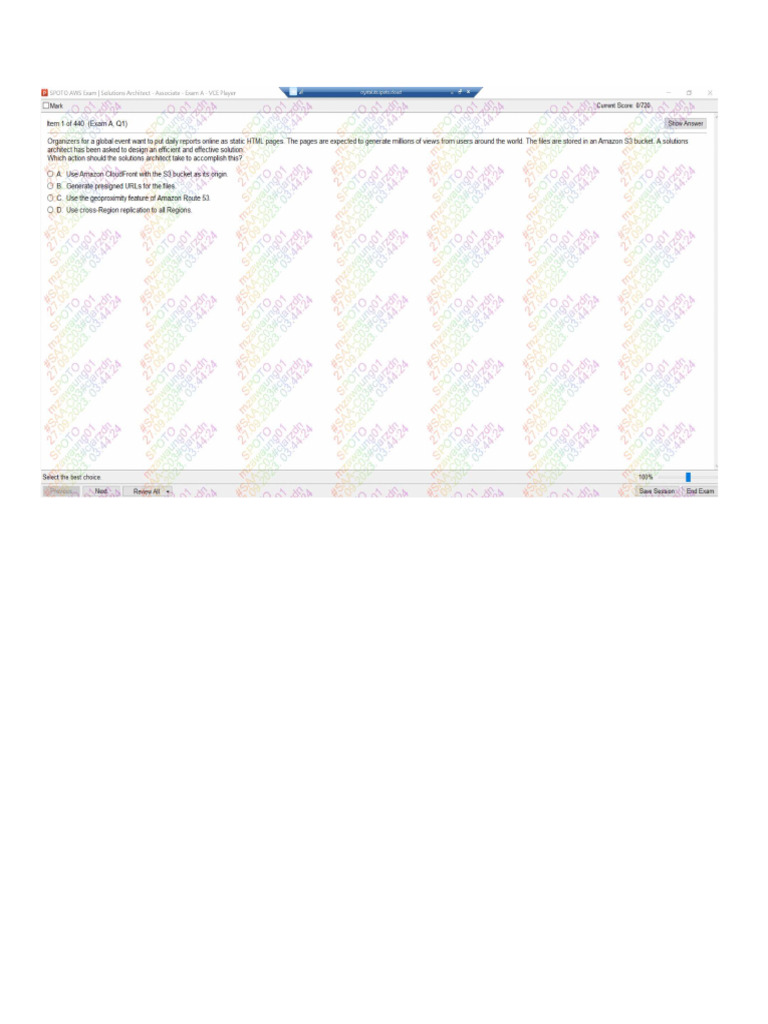 SAA-C03 Q1 To Q478 29092023 | PDF