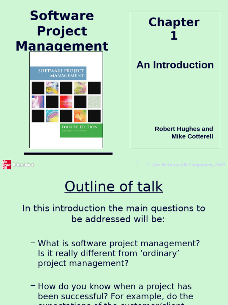 IT Project Management Chapter 1 | PDF