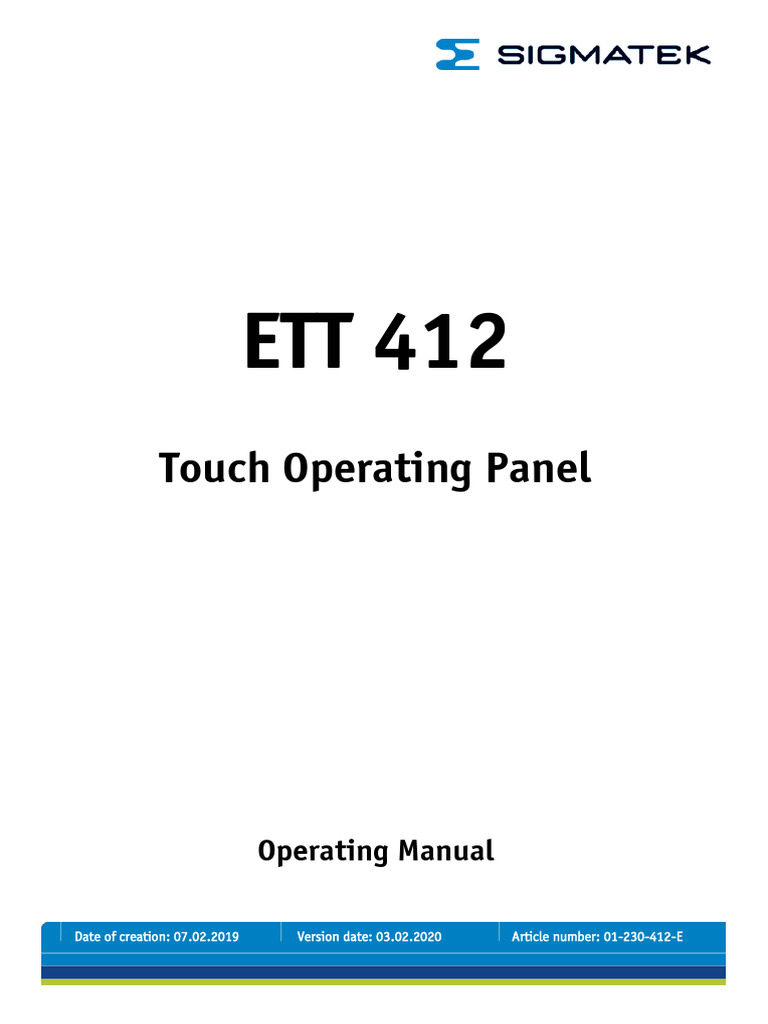 ETT 412 Eng | PDF
