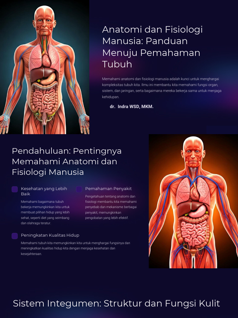 Anatomi Dan Fisiologi Manusia Panduan Menuju Pemahaman Tubuh | PDF | Kesehatan Holistik