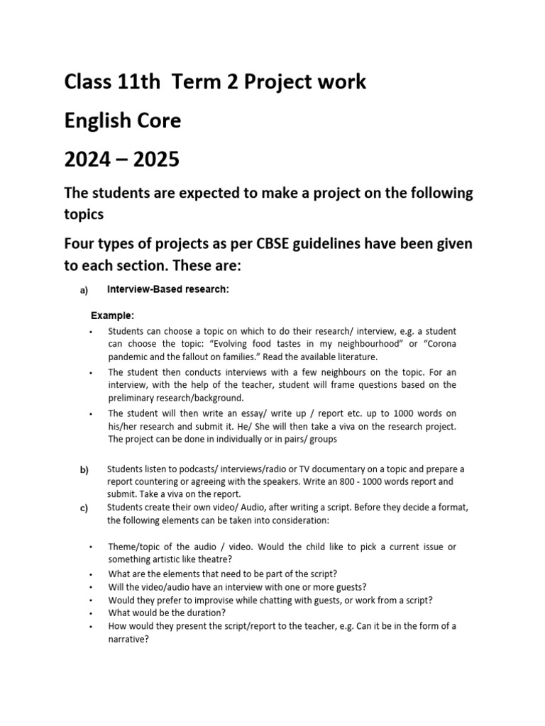 English Project | PDF