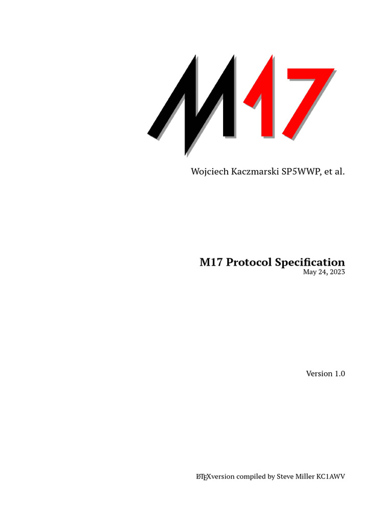 M17 Spec | PDF