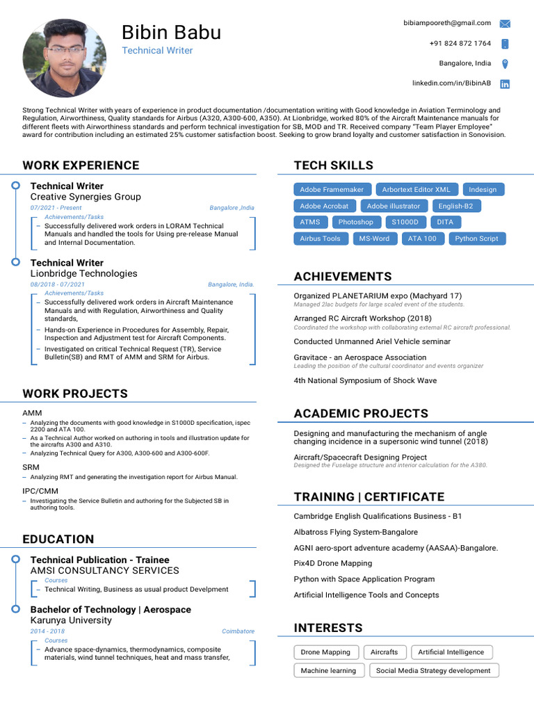 Bibin's Resume - Sonovision | PDF
