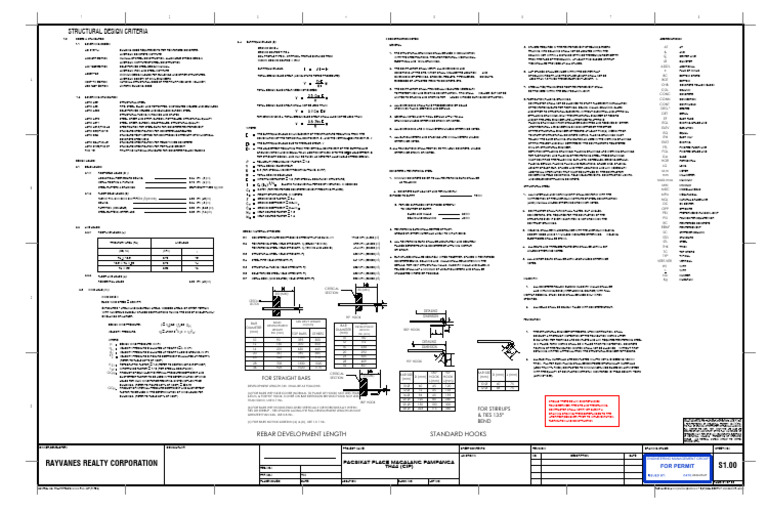 TH44-TH-FCD-Structural Plans CIP (TYPE 0) - S-01 | PDF