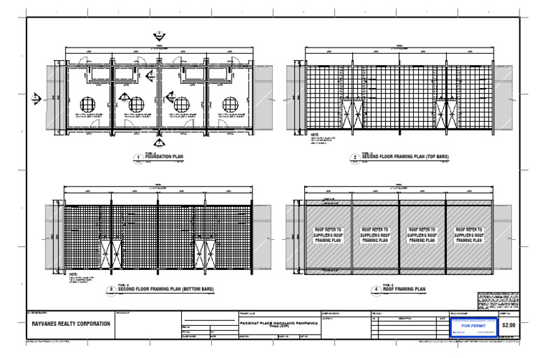 TH44-TH-FCD-Structural Plans CIP (TYPE 0) - S-02 | PDF