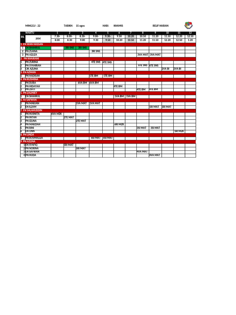 Relif Khamis 15.8 | PDF