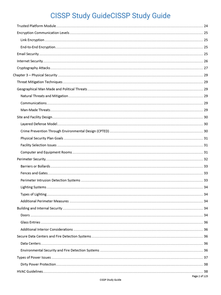 Cissp 3 | PDF