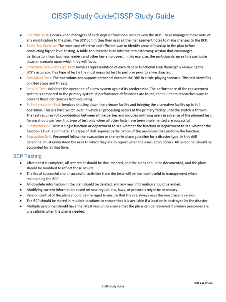 Cissp 112 | PDF