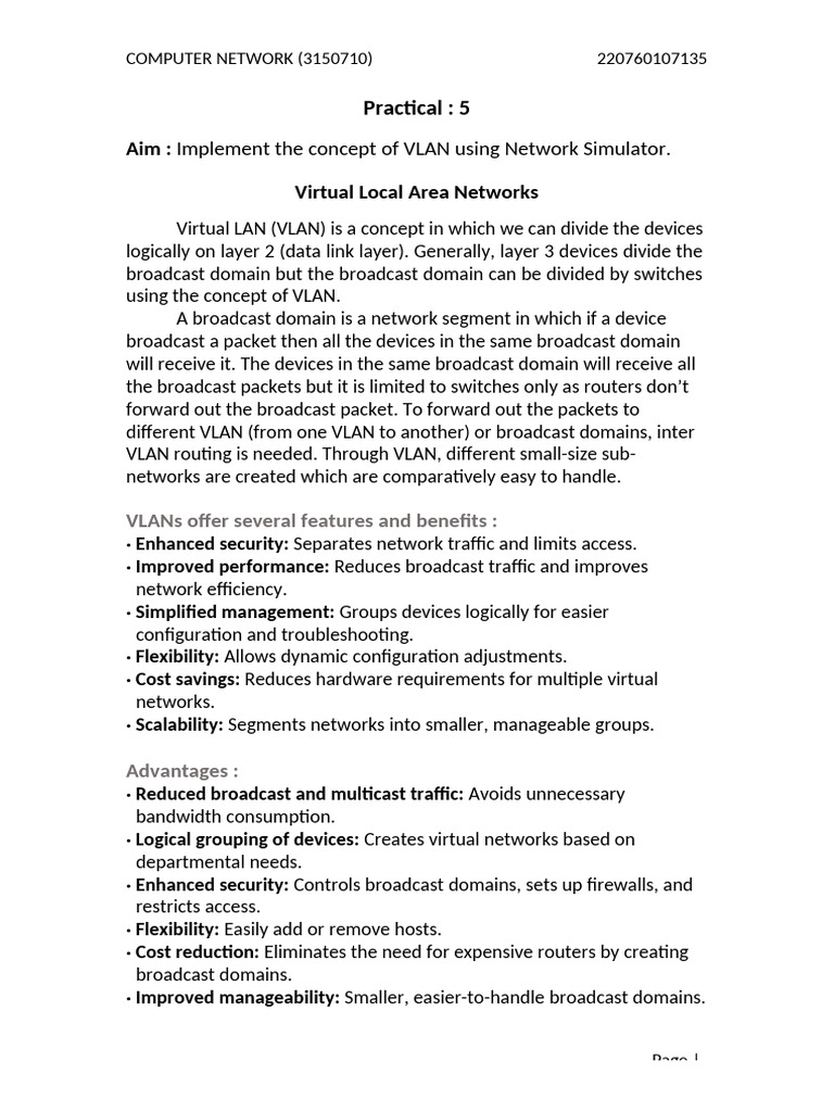 Practical 5 | PDF