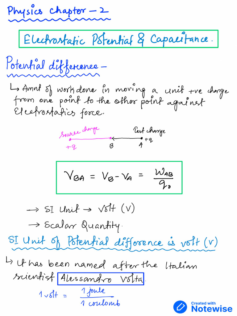 Physics chapter 2 | PDF