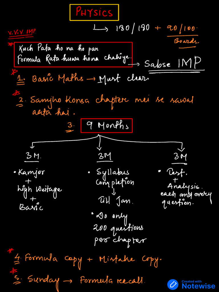 Physics Strategy | PDF