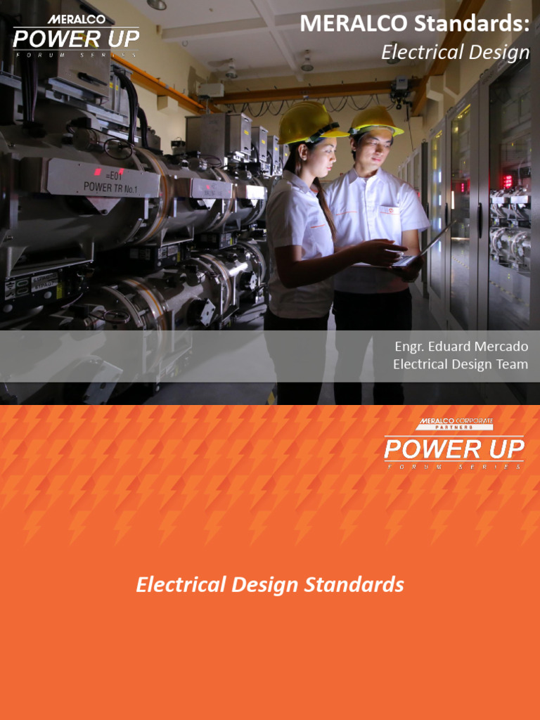 Meralco - Electrical Design Standards | PDF