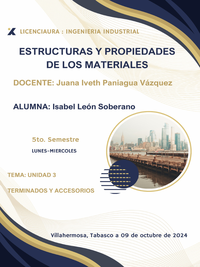 Estructuras y Propiedades de Los Materiales | PDF