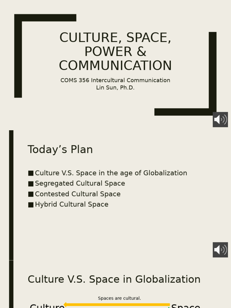 L5 Culture, Space, Power, Comm | PDF | Citation | Racial Segregation