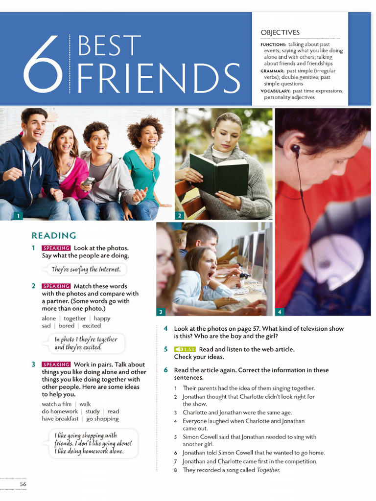 Think Level 1 Students Book-Unit 6 | PDF