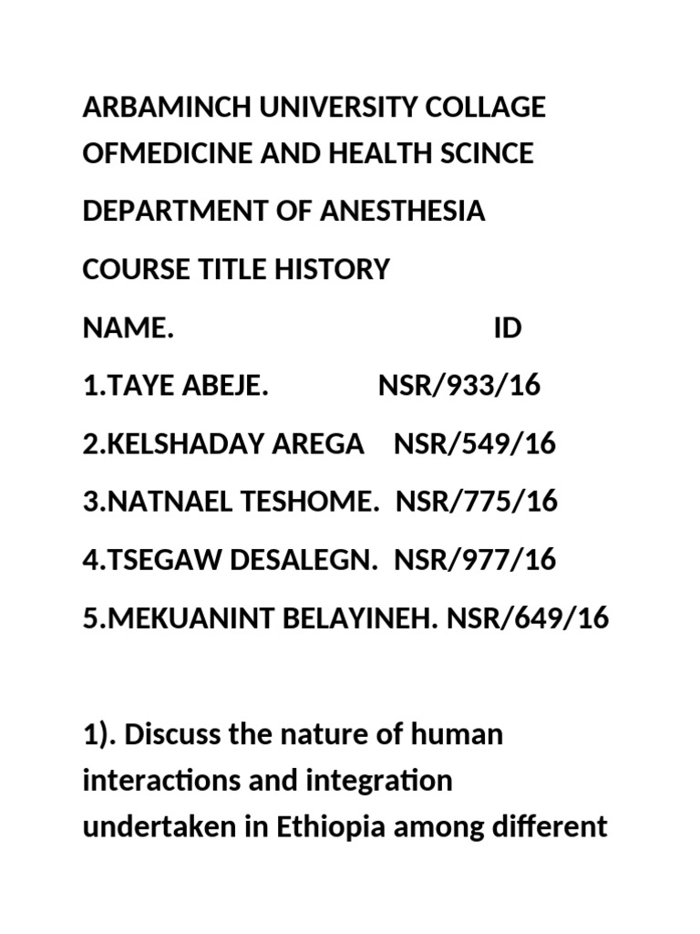 History Assignment | PDF