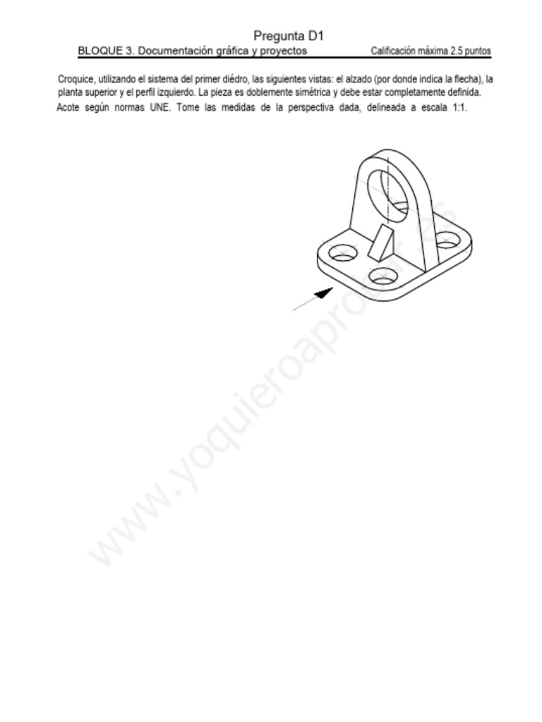 WWW - Yoquieroaprobar.es: Utilizando El Sistema Del Primer Diédro | PDF