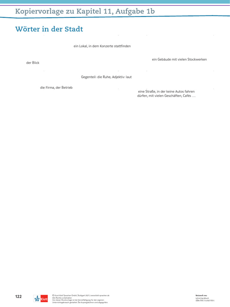 NWneu B1 KV K11 A1b Erklaerungen A | PDF