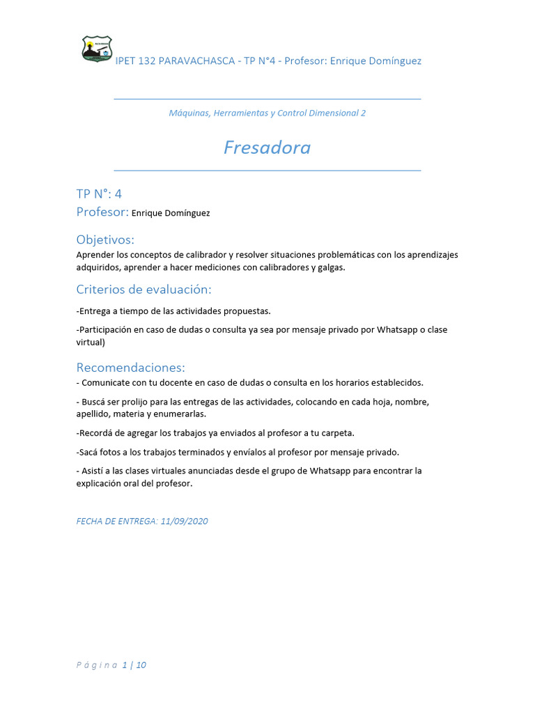 5A Maq y Herramientas 2 TP4 | PDF