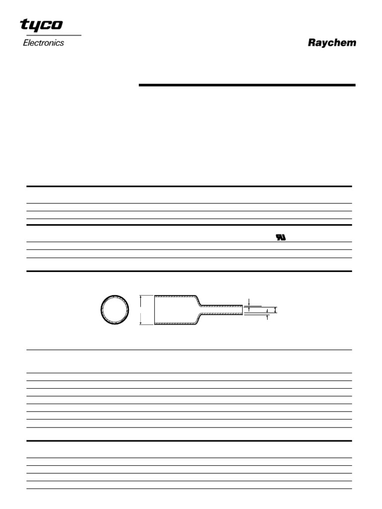 Raychem SCL Datasheet | PDF