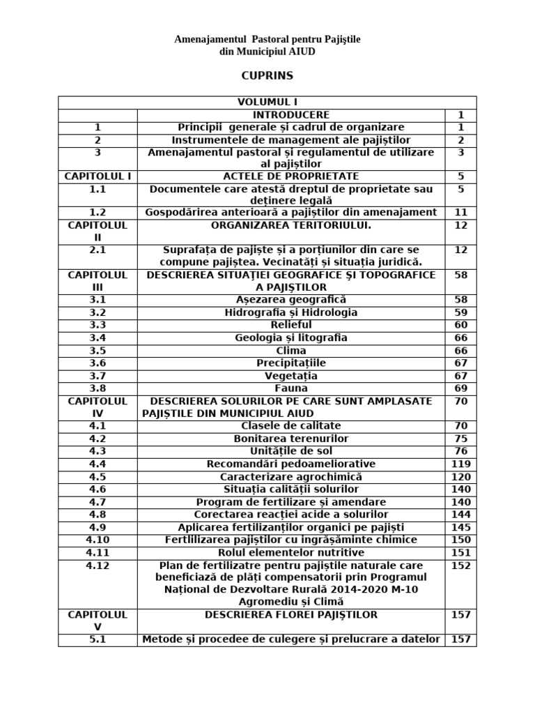 3.cuprins Aiud | PDF