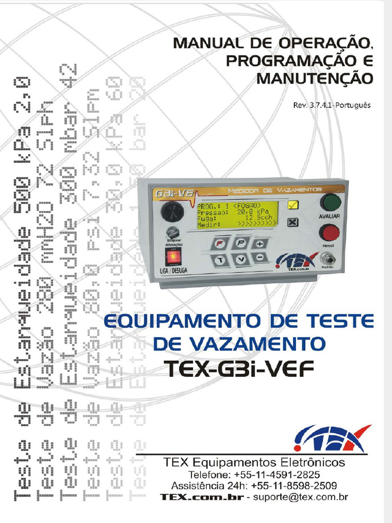 Manual TEX-G3i-VE | PDF