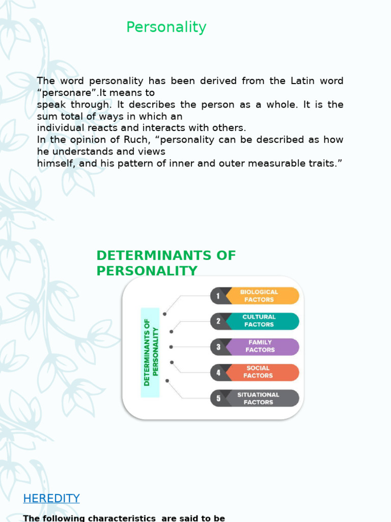 Personality | PDF
