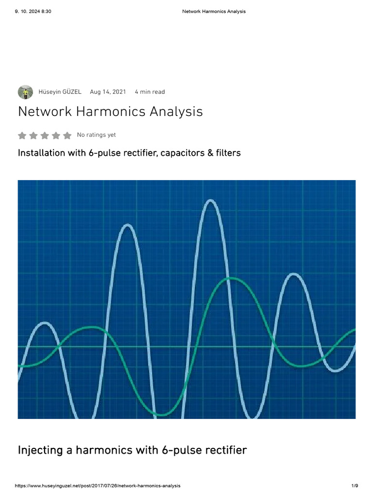 Network Harmonics Analysis | PDF
