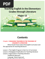 EC115 Teaching Arts in The Elem Grades | PDF | Curriculum | Teachers