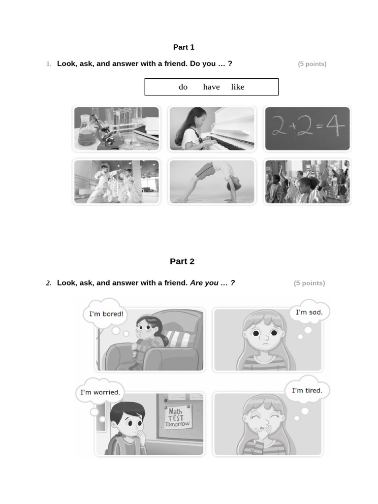 Paper 3 Speaking - G2 - T1 - Oke | PDF