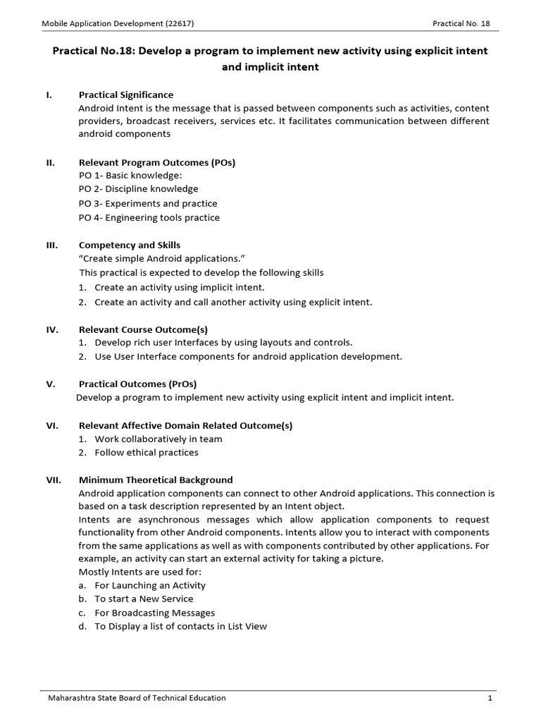 Practical No 18 | PDF