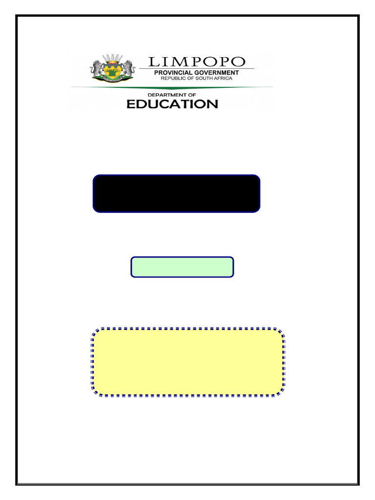 Sepedi Grade 11 Literature Study Guide 2024-1 | PDF | Languages Of ...