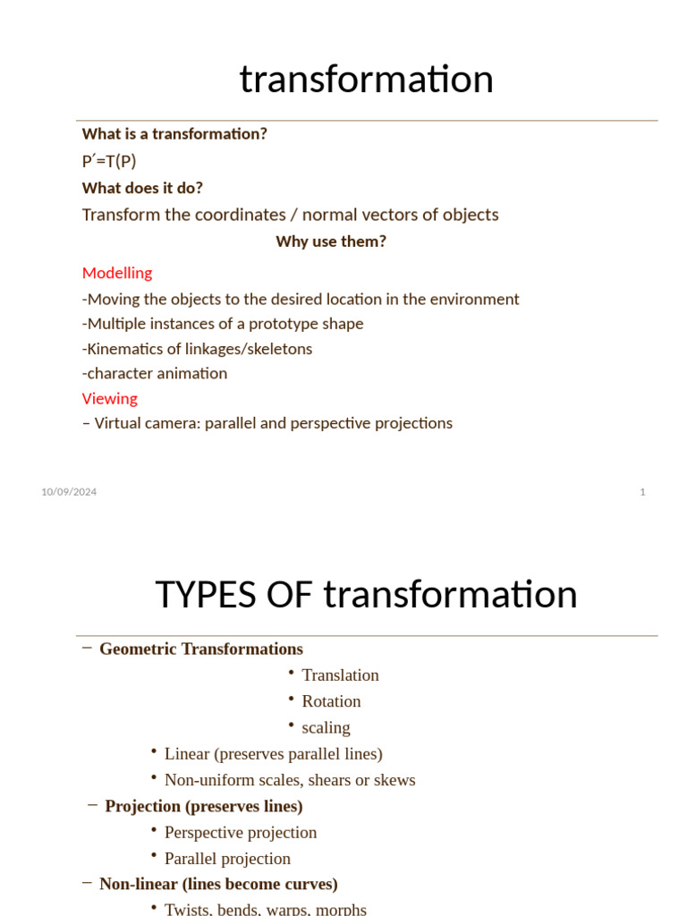 Robot Transformation | PDF