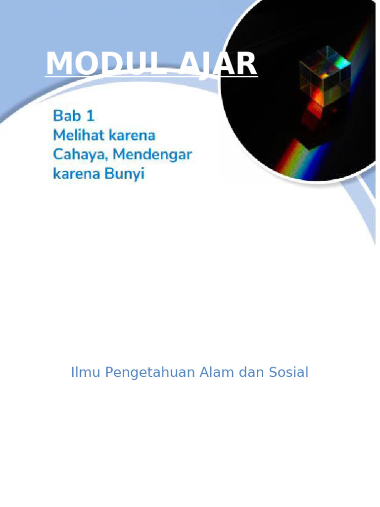 Modul Ajar KLS 5 | PDF