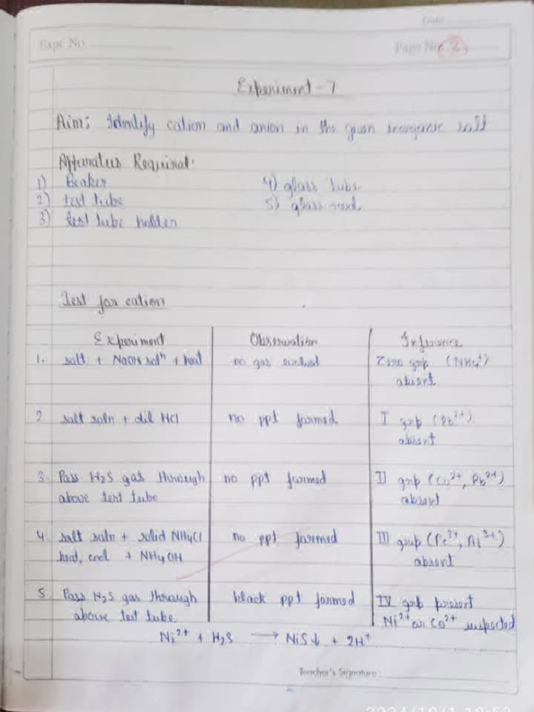 Exp7 Cbse Chemistry | PDF