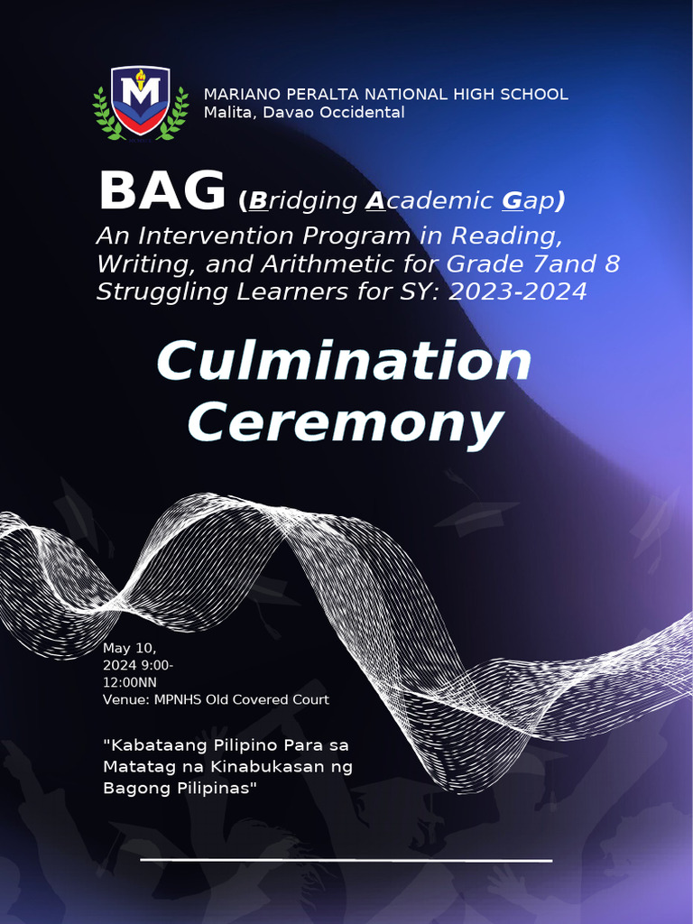 Bag Program Culmination 2024 | PDF
