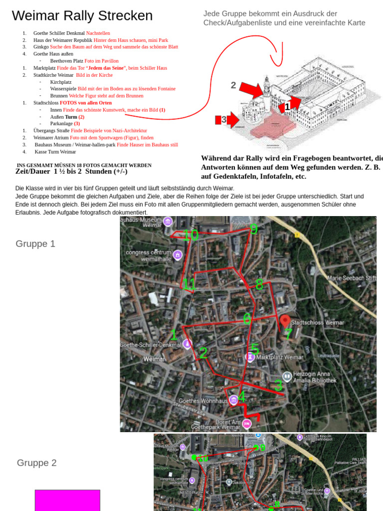 Weimar Rally Maps | PDF