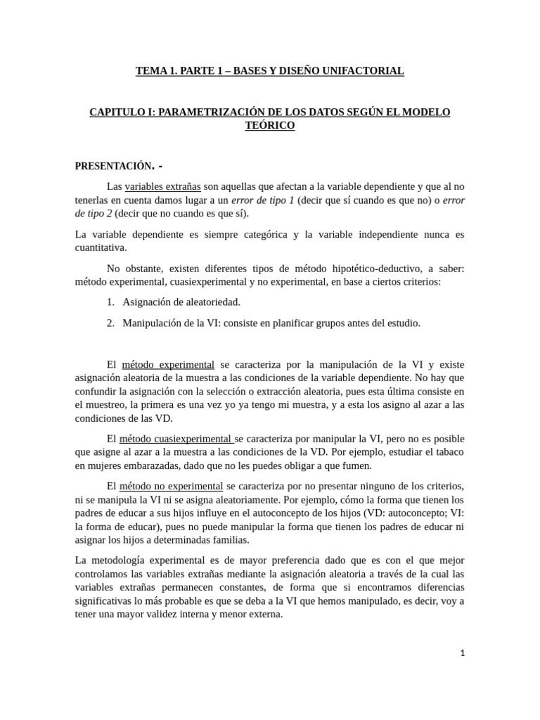 TEMA 1 Capitulo 1 | PDF