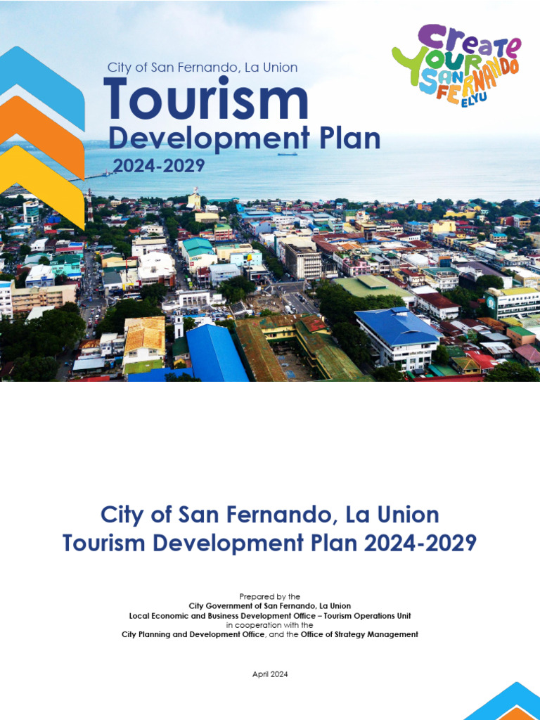 City Tourism Development Plan 2024 | PDF