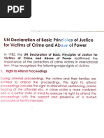 Victims' Charter for South Africa | PDF | Prosecutor | Victimology