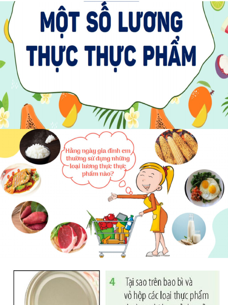 Một Số Lương Thực - Thực Phẩm | PDF