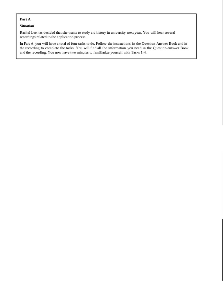 Oxford Advanced HKDSE Practice Paper Set 6 - Question Paper | PDF